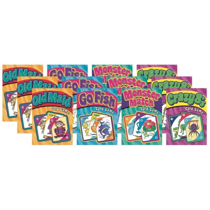 Buy Assorted Jumbo Card Games (Pack of 12) at S&S Worldwide