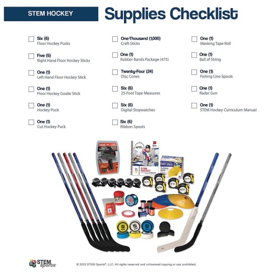 Buy STEM Sports® Hockey Curriculum Kit at S&S Worldwide