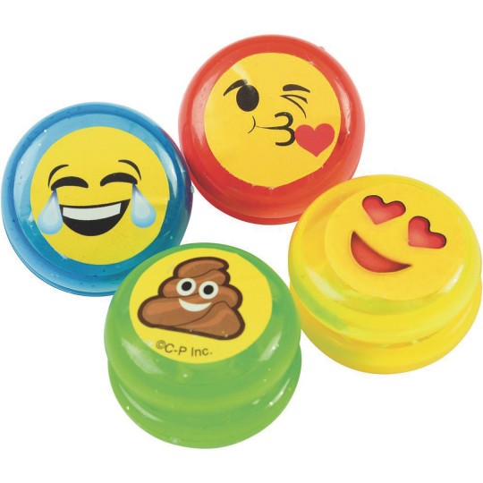 Buy Mini Emoji Yo-Yo Pack (Pack of 12) at S&S Worldwide