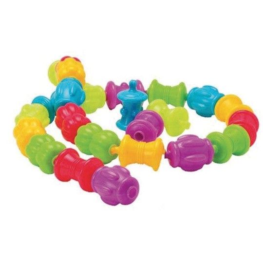 Buy Linking Pop Beads, STEM, Developmental and Sensory Toy (Set of 24 ...
