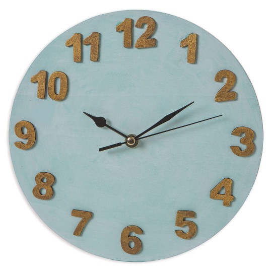 Buy Unfinished DIY Round Wood Clock Kit at S&S Worldwide