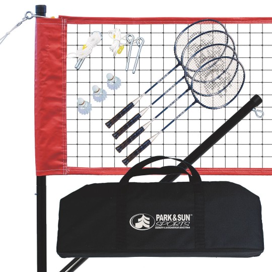 Buy Park & Sun 4-Player Recreational Badminton Set at S&S Worldwide