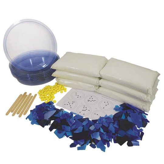 Buy Starry Night Stepping Stone Craft Kit (Pack of 6) at S&S Worldwide