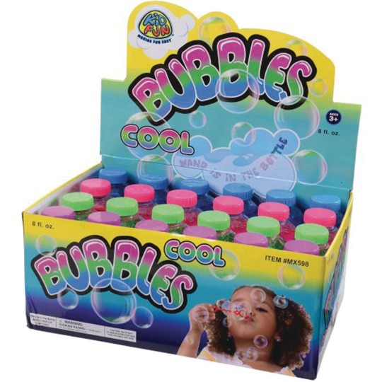 8 oz Cool Blowable Bubbles | Fun Outdoor Activity Solution for Kids