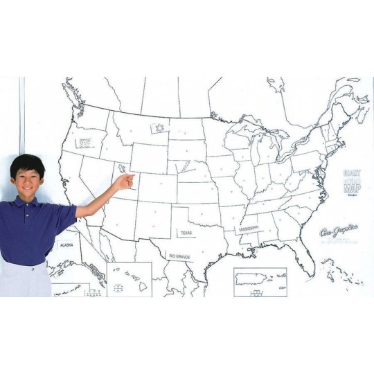 Buy United States Map Learning Wall® at S&S Worldwide