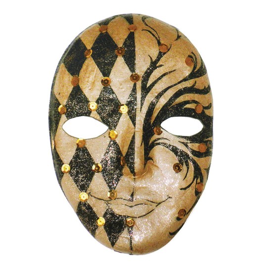 Buy Paper Mache Mask (Pack of 6) at S&S Worldwide