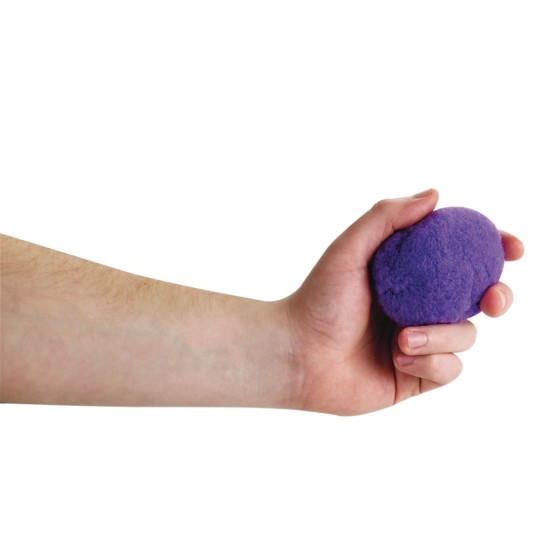Buy Spectrum™ Puff Balls, 3" (Pack of 12) at S&S Worldwide