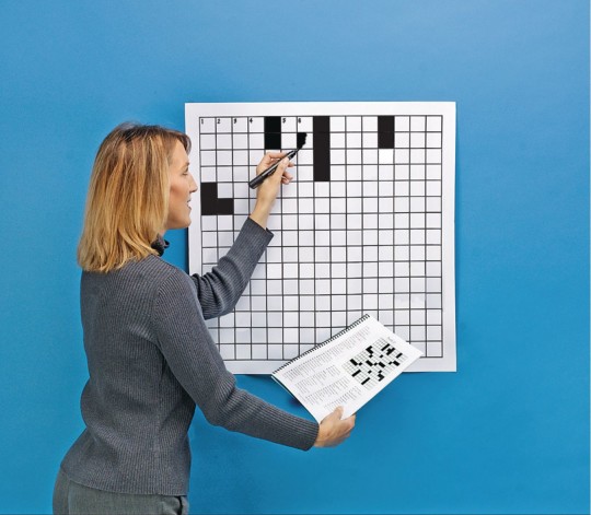 Buy Laminated Blank Crossword Puzzle Grid at S&S Worldwide