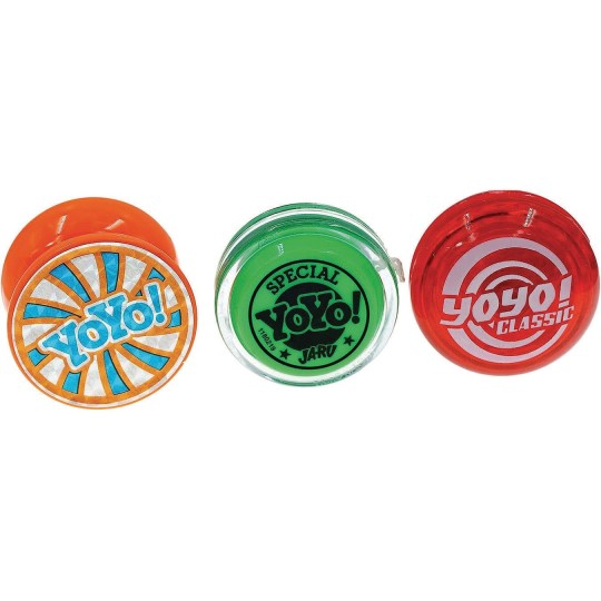 Buy Classic Yo-Yos (Pack of 3) at S&S Worldwide