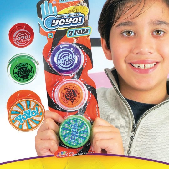 Buy Classic Yo-Yos (Pack of 3) at S&S Worldwide