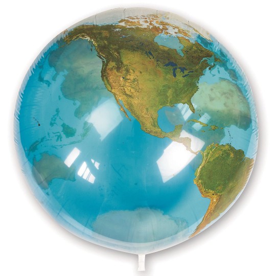 Buy Non-Latex Earth Balloon, 22" at S&S Worldwide