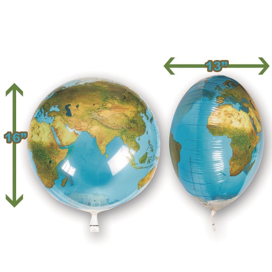 Buy Non-Latex Earth Balloon, 22" at S&S Worldwide