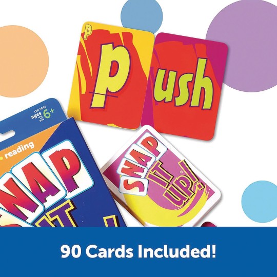 Buy Learning Resources®­­ Snap It Up! Phonics & Reading Card Game at S ...