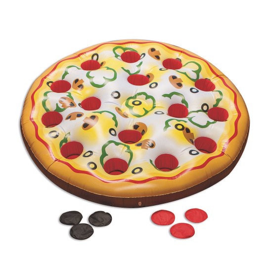Buy Jumbo Inflatable Pizza Toss Game, 4' Diameter at S&S Worldwide