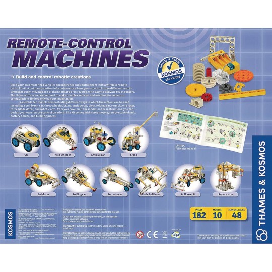 Buy Thames and Kosmos Remote Control: Machines STEM Experiment Kit at S ...
