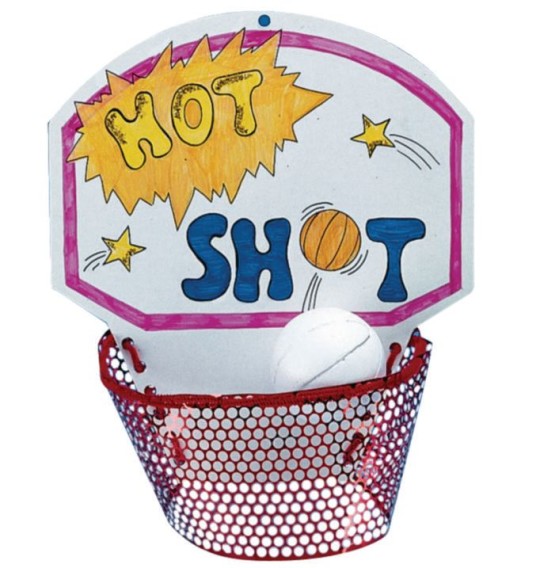 Buy Hot Shot Basketball Craft Kit (Pack of 50) at S&S Worldwide