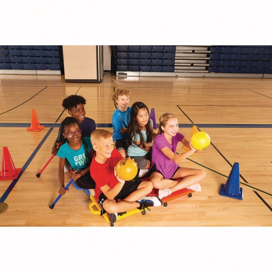 Buy Spectrum™ Heavy Duty Poly Cones, 18" (Set of 6) at S&S Worldwide