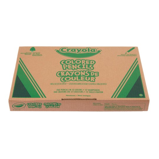 Buy Crayola® Classpack® Colored Pencils - 12 Colors (Box of 240) | S&S