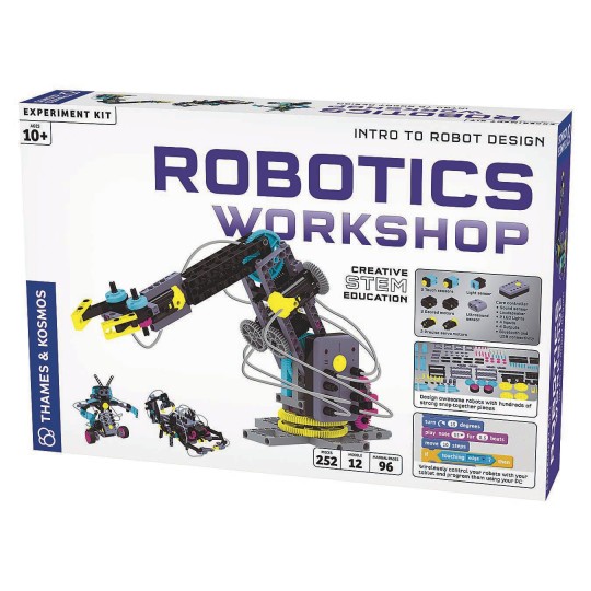 Buy Thames and Kosmos Robotics: Intro to Robot Design Experiment Kit at ...