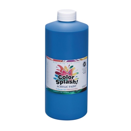 Buy Color Splash!® Acrylic Paint, 32 oz., Blue at S&S Worldwide