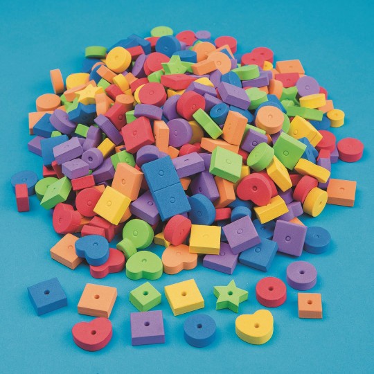 Color Splash!® Foam Bead Assortment | DIY Craft Beads at S&S Worldwide