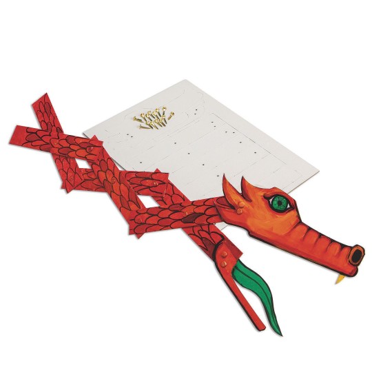 Color-Me™ Dragon Gizmo (Pack of 24) | DIY Dragon Crafts for Kids