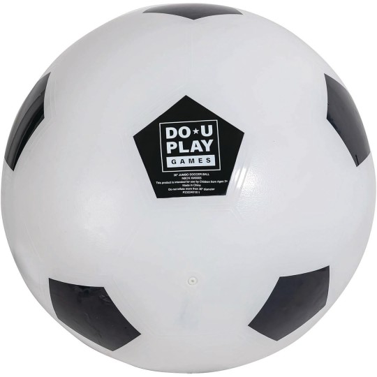 Buy Jumbo 30" Inflatable Soccer Ball at S&S Worldwide