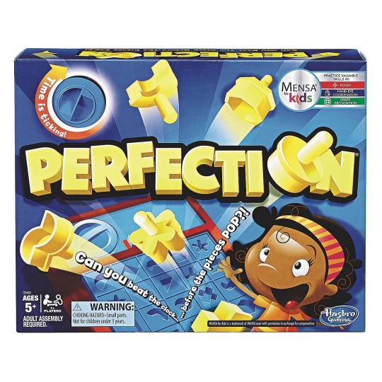 Hasbro® Classic Perfection® Game | Race Against The Clock Family Game