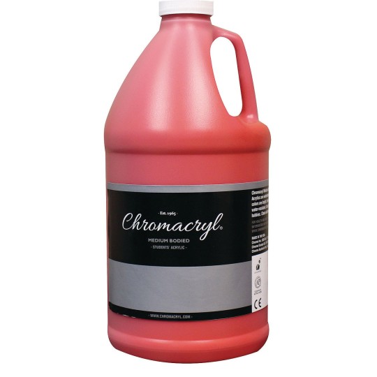Buy 64-oz. Chromacryl® Acrylic Paint, Red, Warm Red at S&S Worldwide