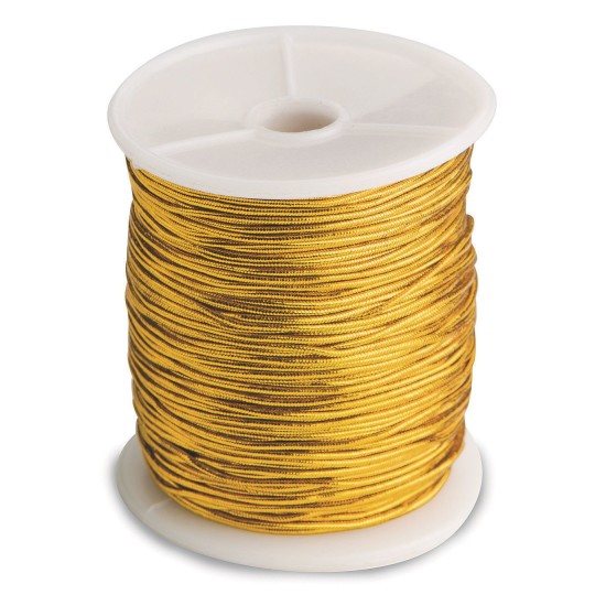 Buy Metallic Gold Stretch Cord at S&S Worldwide