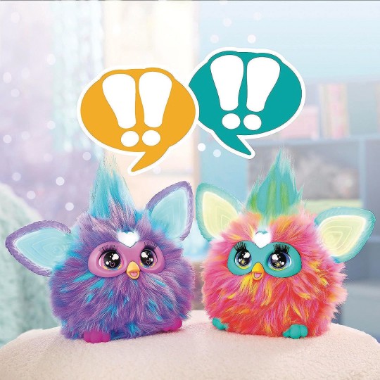 Hasbro® Dancing Talking Furby Plush Toy, Coral | Interactive Classic Toy