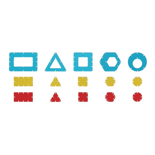 Buy EDX Education® Interlocking GeoShapes (Set of 80) at S&S Worldwide
