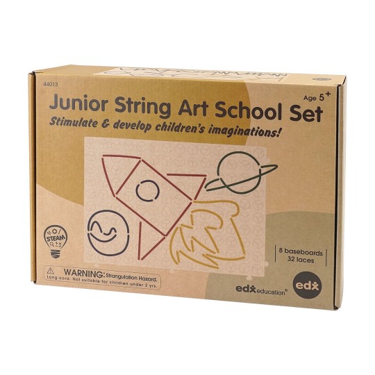 Buy EDX Education® Junior String Art - School Set at S&S Worldwide