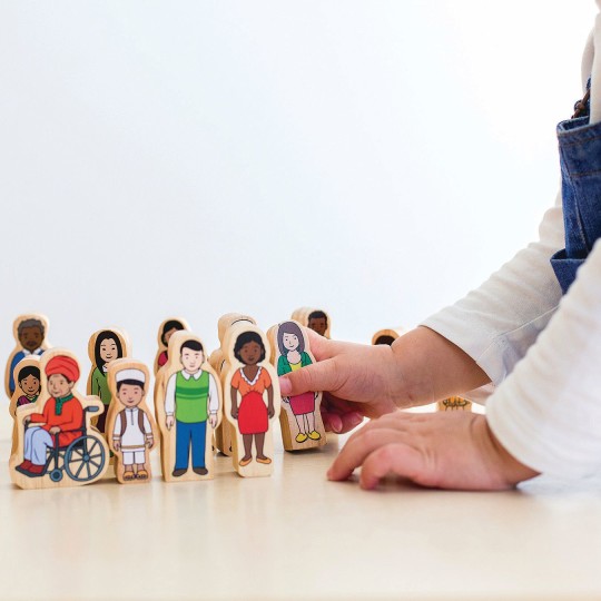Buy My Family Themed Wooden Blocks (Set of 30) at S&S Worldwide