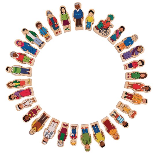 Buy My Family Themed Wooden Blocks (Set of 30) at S&S Worldwide