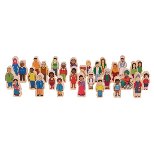 Buy My Family Themed Wooden Blocks (Set of 30) at S&S Worldwide