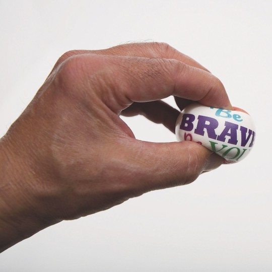 Positive Message Squeeze Balls (Pack of 12) | Stress Relief Balls