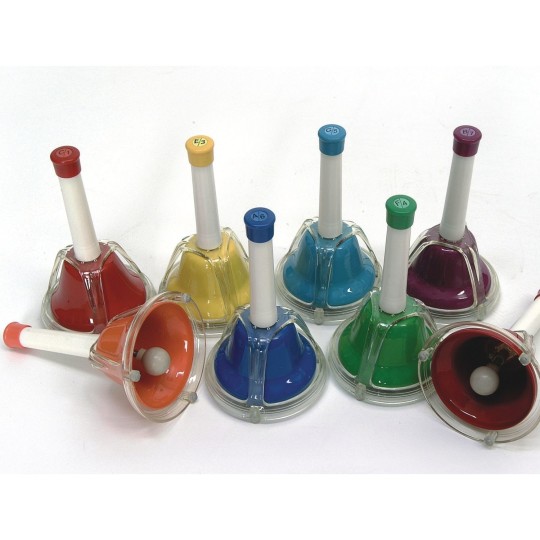Buy Combined Handbells/Deskbells (Set of 8) at S&S Worldwide