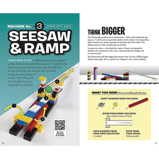 Buy LEGO Chain Reactions Klutz Science/STEAM Activity Kit at S&S Worldwide