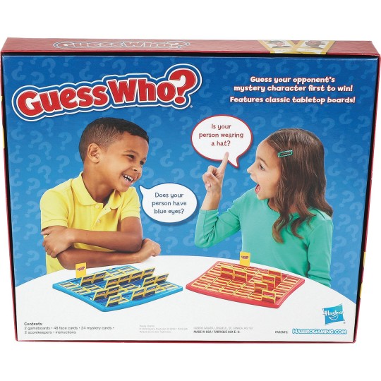 Hasbro® Guess Who?® Game | Classic Guessing Table Game for Kids