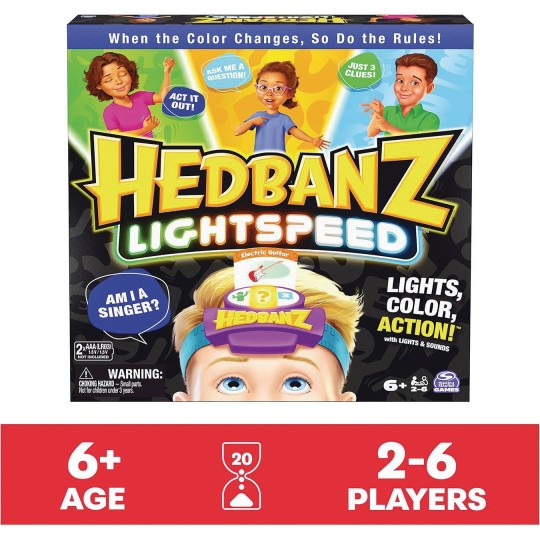 Buy Spin Master® Headbanz™ Electronic Lightspeed Edition at S&S Worldwide