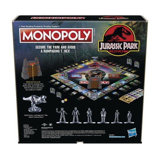 Buy Hasbro® Monopoly Jurassic Park Edition at S&S Worldwide