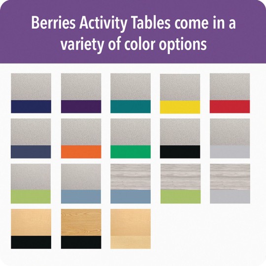 Buy Jonti Craft® Berries® Rectangle Activity Table, 24" x 36", Standard ...