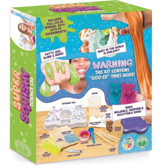 Buy Be Amazing! Toys Super Squishy Science Lab STEAM Science Kit for ...