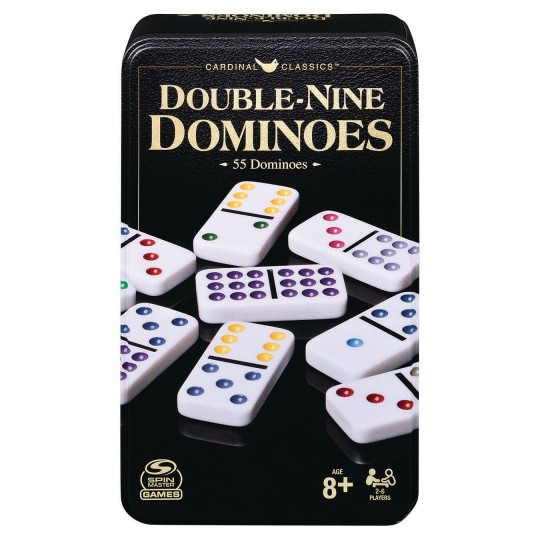 Buy Cardinal Games Double 9 Dominoes in a Tin at S&S Worldwide