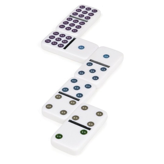 Buy Cardinal Games Double 9 Dominoes in a Tin at S&S Worldwide