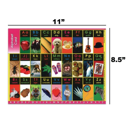 Buy Student Alphabet Cards (Pack of 6) at S&S Worldwide