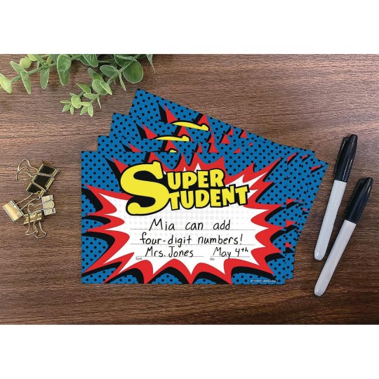 Buy Superhero Super Student Awards (Pack of 25) at S&S Worldwide