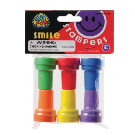 Buy Smile Stampers (Pack of 6) at S&S Worldwide