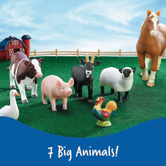 Buy Jumbo Farm Animal Toy Figurines (Set of 7) at S&S Worldwide